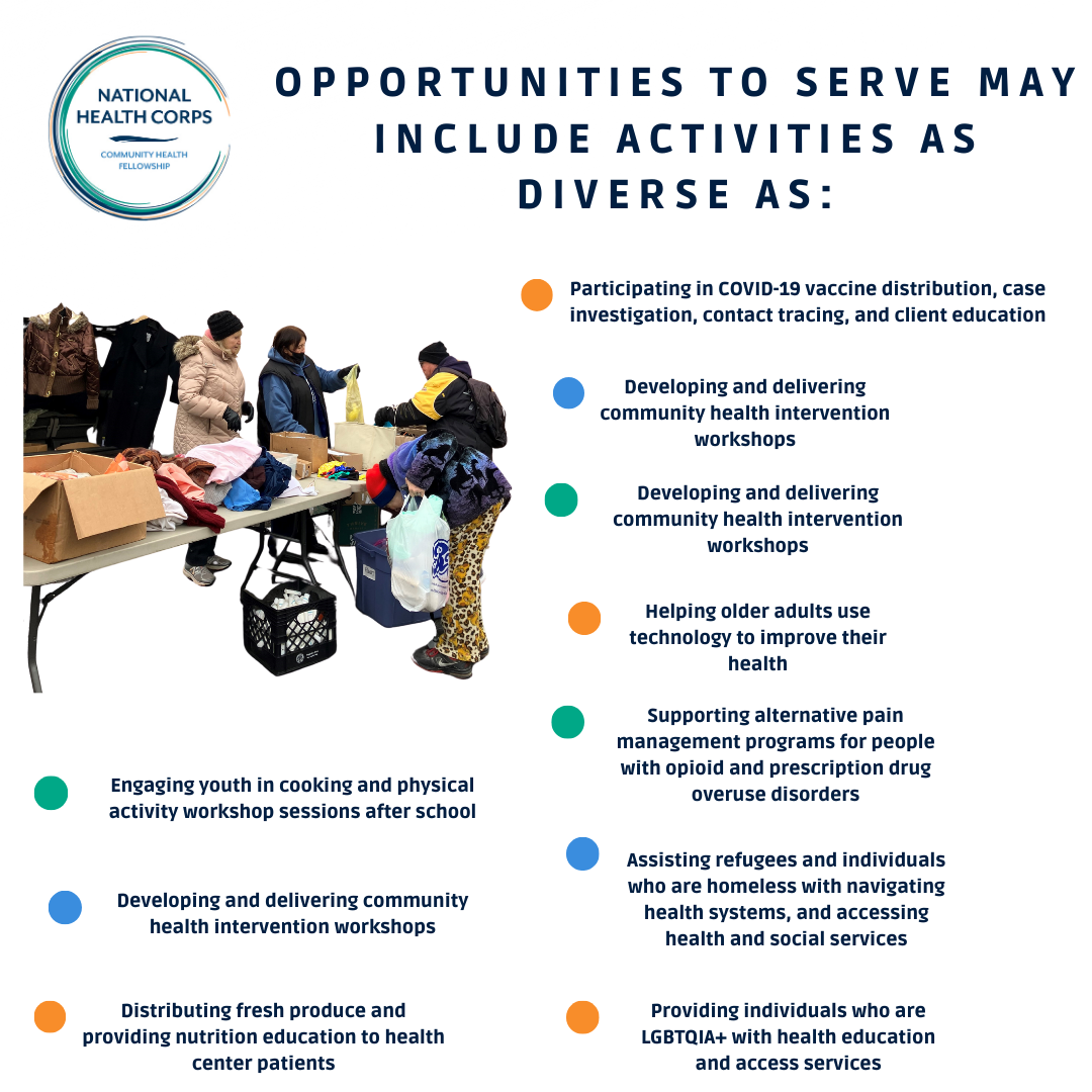 Serve: NHC Community Health Fellowship | NHC